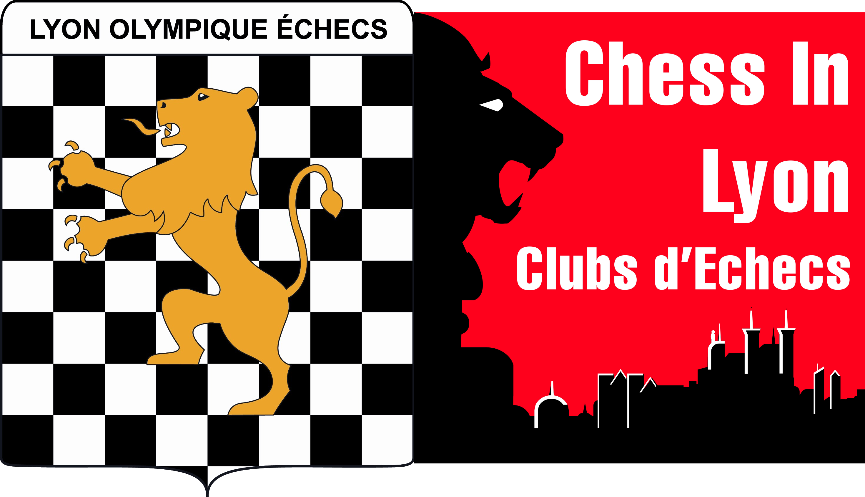 Logo LOE Chess In Lyon – Lyon Olympique Echecs