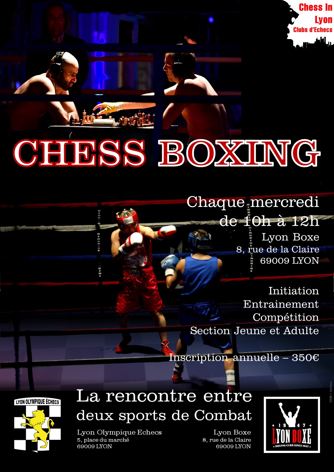 ChessBoxing – Lyon Olympique Echecs