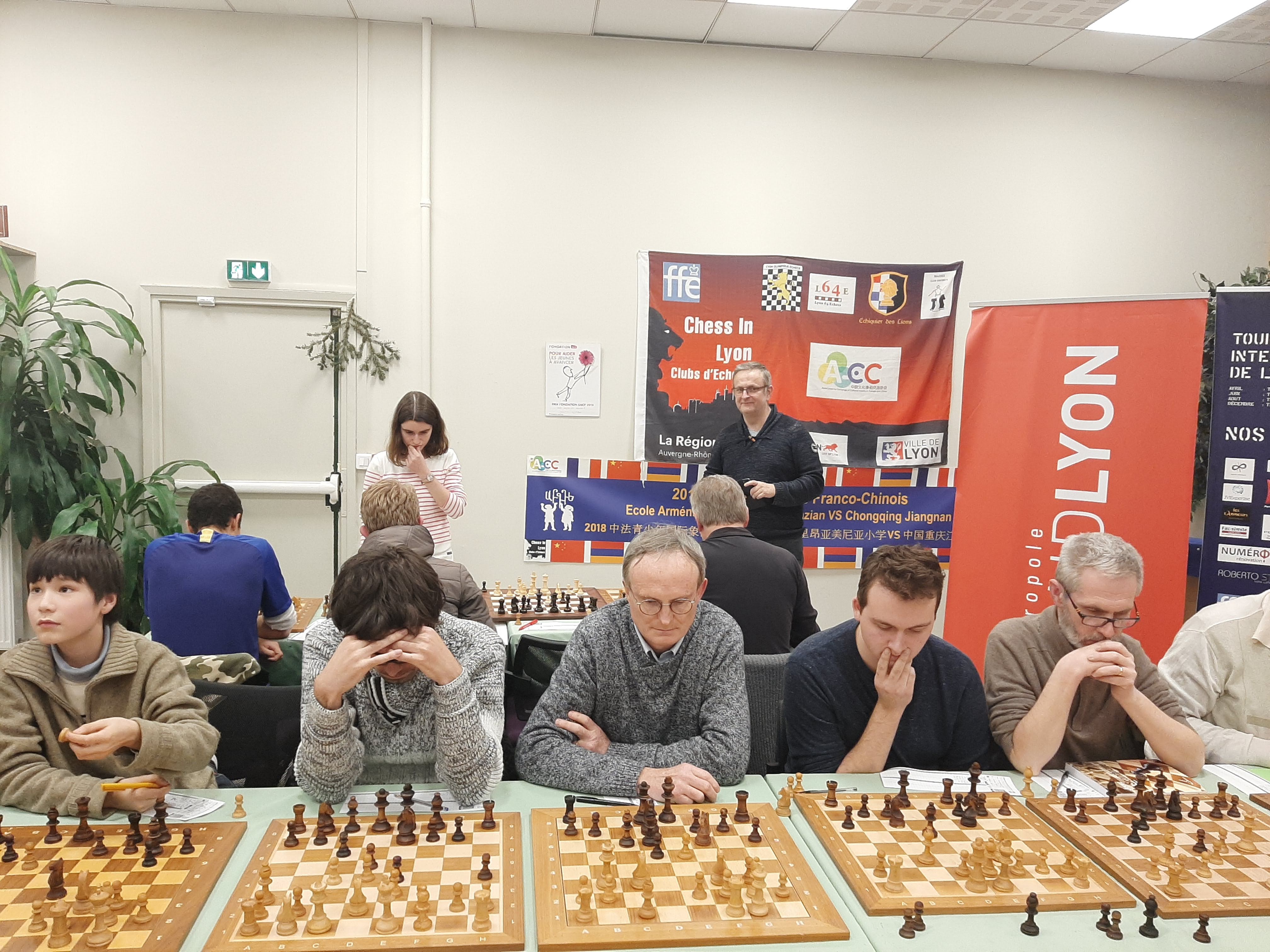 Simultanées Sport Étude Échecs en École d’Ingénieur avec l’ECAM Lyon au Lyon Olympique Échecs ...