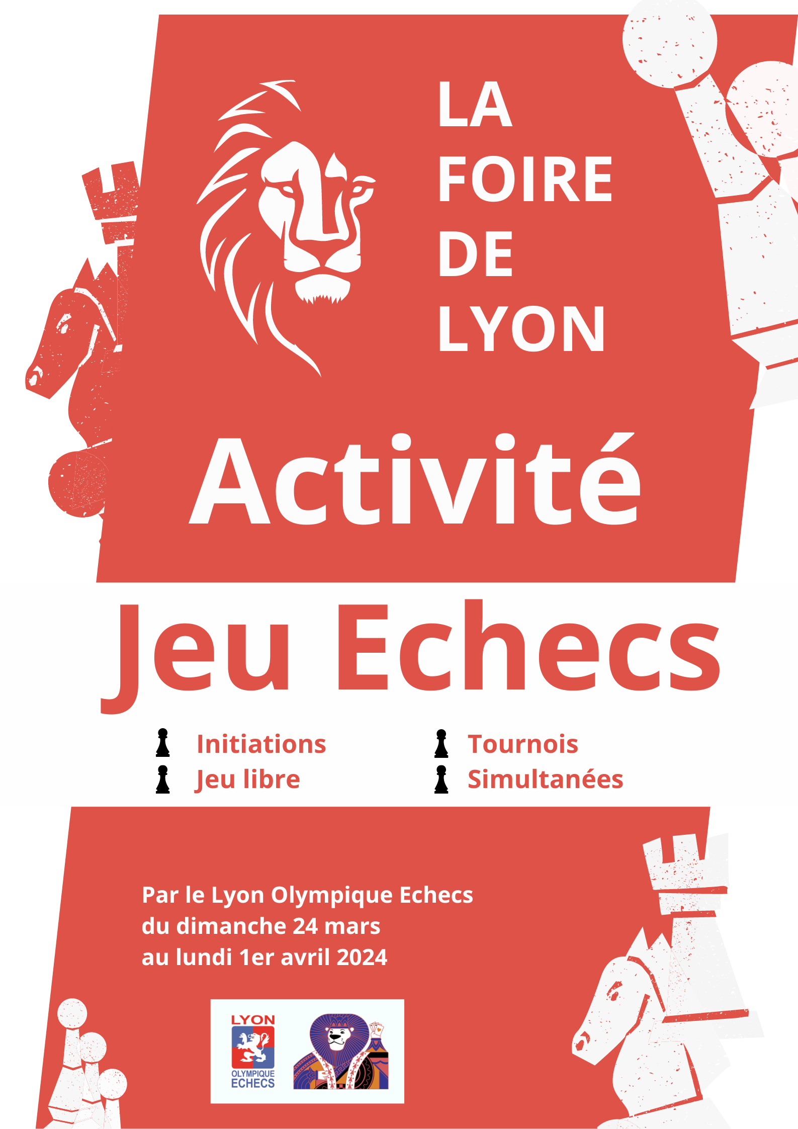 Le jeu d’Echecs à la Foire de Lyon ! – Lyon Olympique Echecs